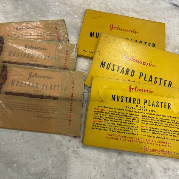 Mustard Plaster - Etsy