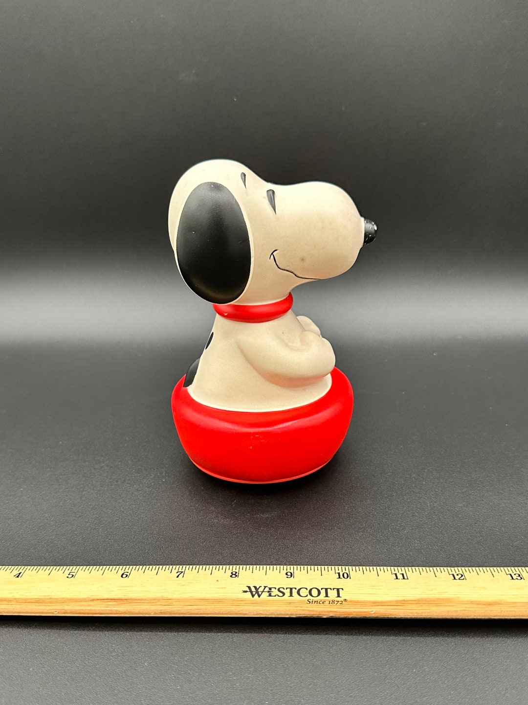Snoopy Baby Musical Wobble Toy 1966 - Etsy