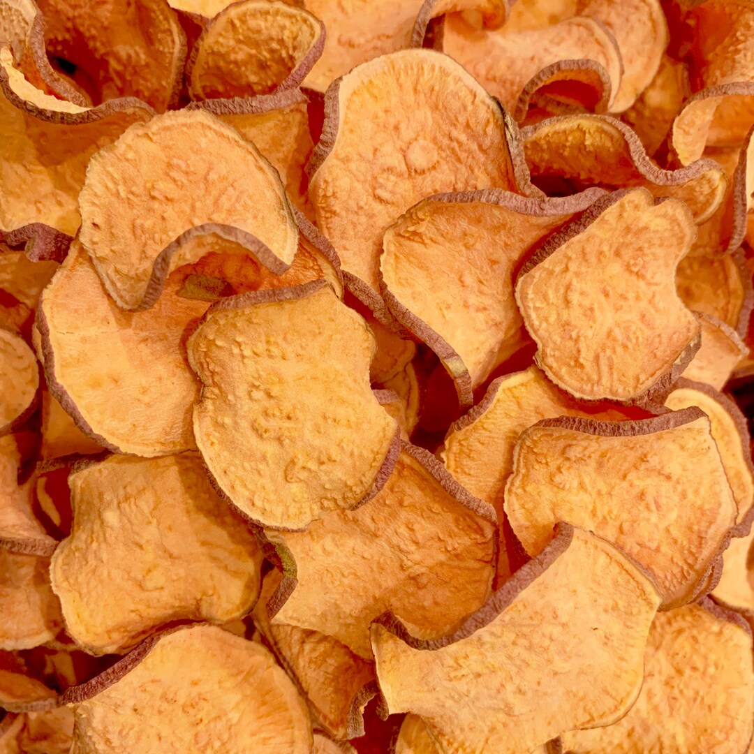 Organic Dog Treats - Organic Sweet Potato Chips - 4 Oz - Etsy