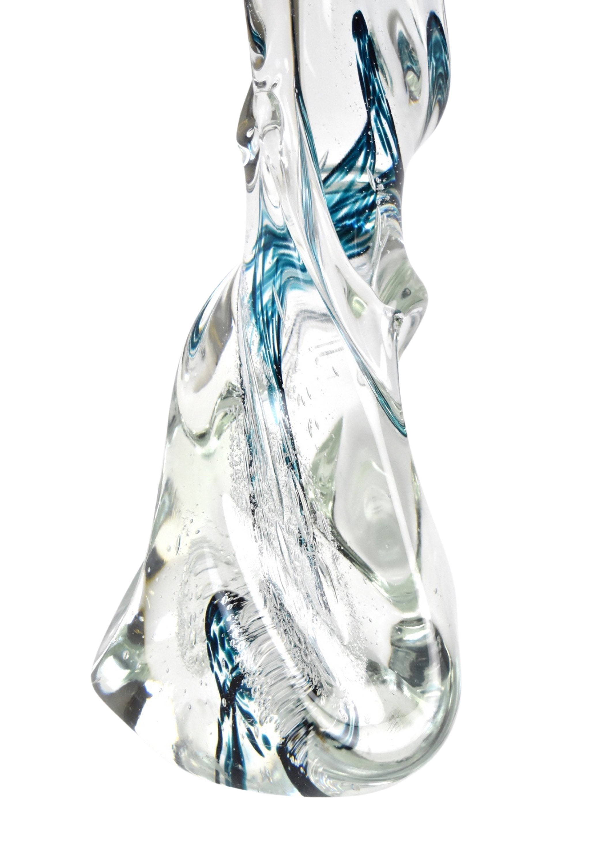 Mid-century Modern Enclosed Geometric Acrylic Lucite Sculpture ...