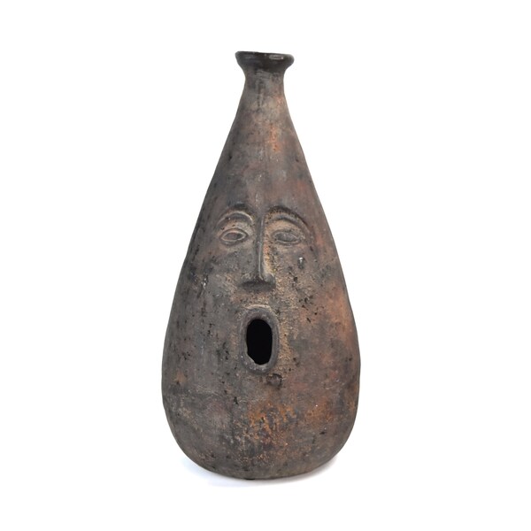 Pottery Face Mouth Open - Etsy