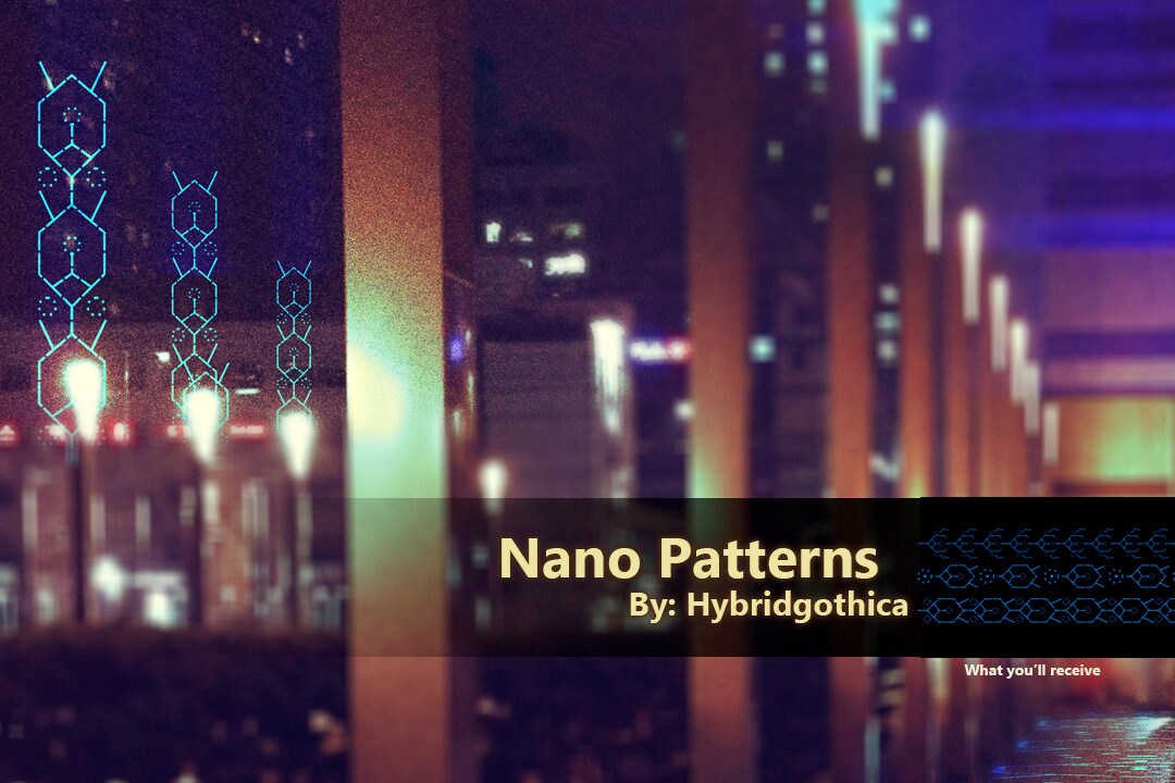 Nano Patterns | Photoshop Brushes | Creative - Etsy