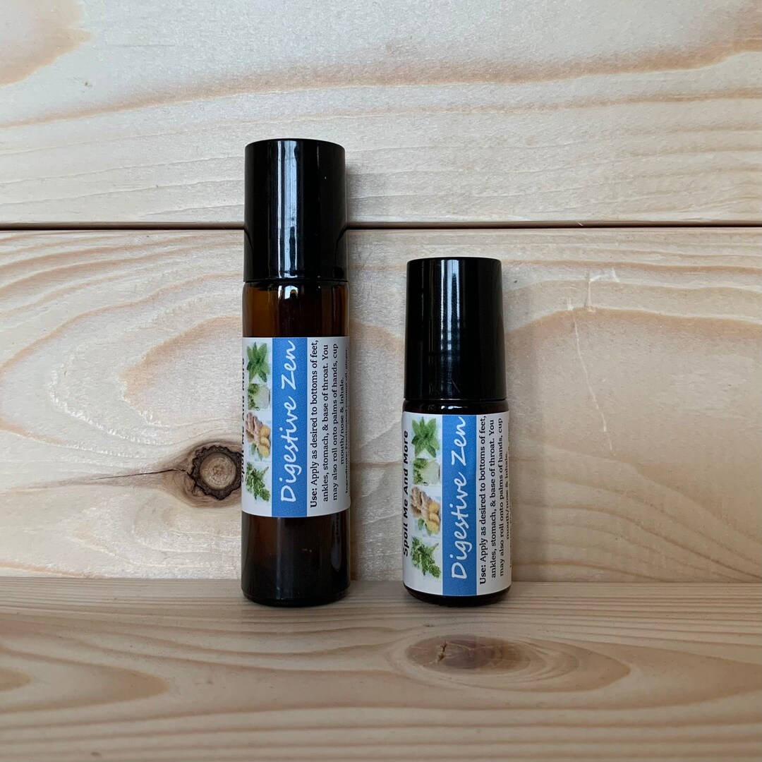 DIGESTIVE ZEN Blend Essential Oil Roller Roll On Organic and - Etsy