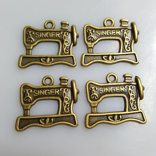 Singer Sewing Machine Charm - Etsy