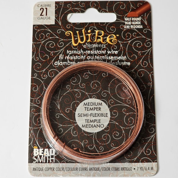 Half Round Copper Wire - Etsy