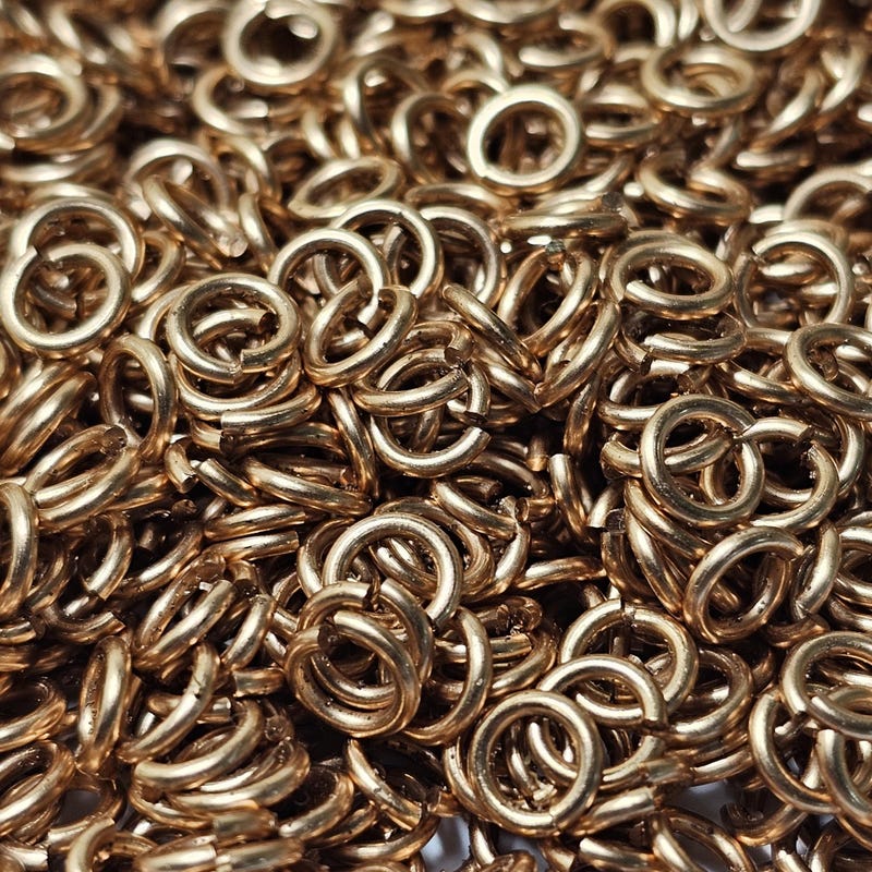 Saw Cut Jump Rings - Etsy UK