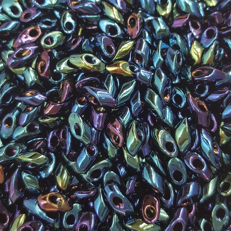 Long Magatama Beads - Etsy