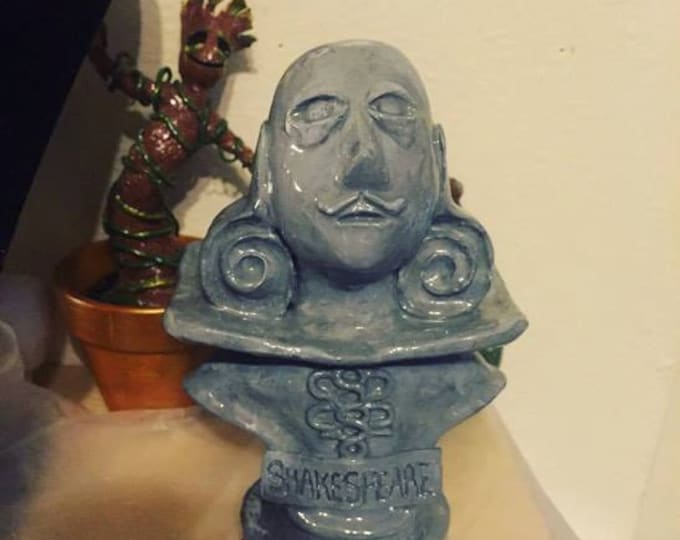 Muppet-style Shakespeare Bust - Etsy
