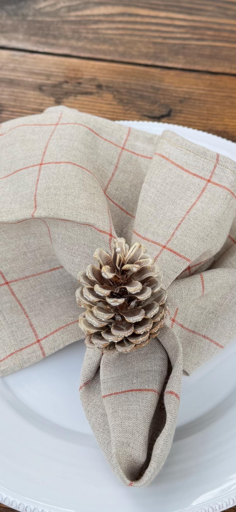 Bleached Pine Cones: Natural Holiday Distressed Pinecones Decoration ...