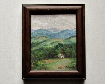 Small Oil Landscape - Etsy