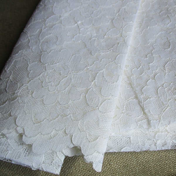 White Lace Fabric - Etsy