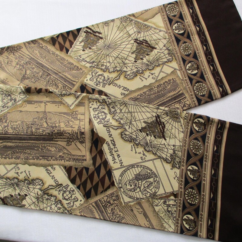 Map Scarf - Etsy