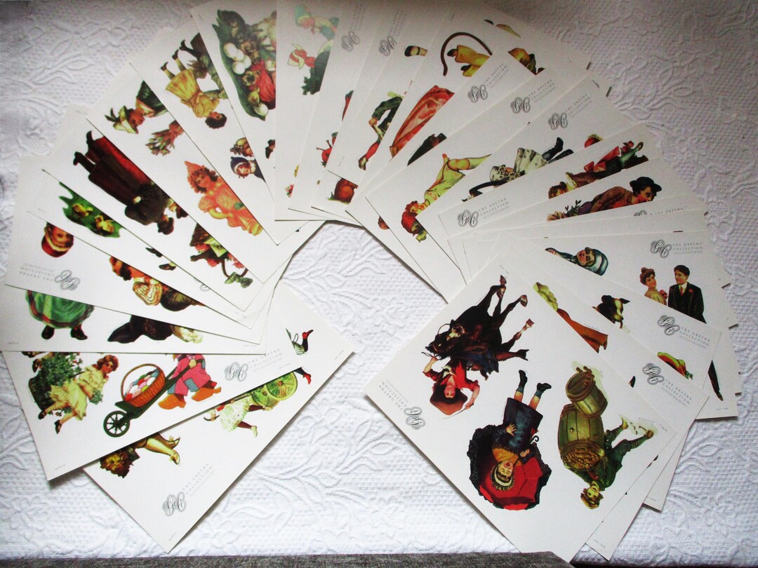 Gretna Collection Paper Dolls: Series 3, 25 Uncut Sheets (1999) - Etsy