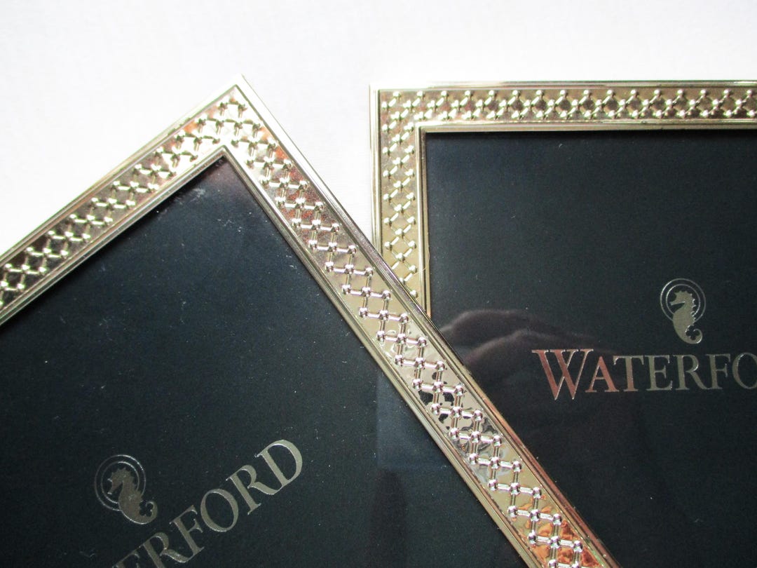 Waterford Picture Frame Set Silver Metal Waterford 5x7 Picture Frames ...