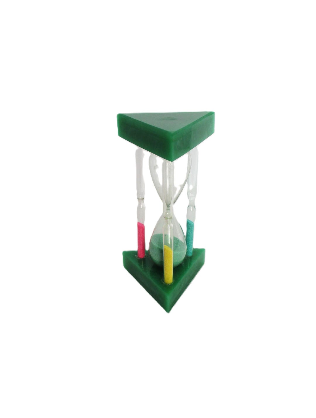 Vintage New Wave Egg Timer Geometric Lucite With Side Sands Glass ...