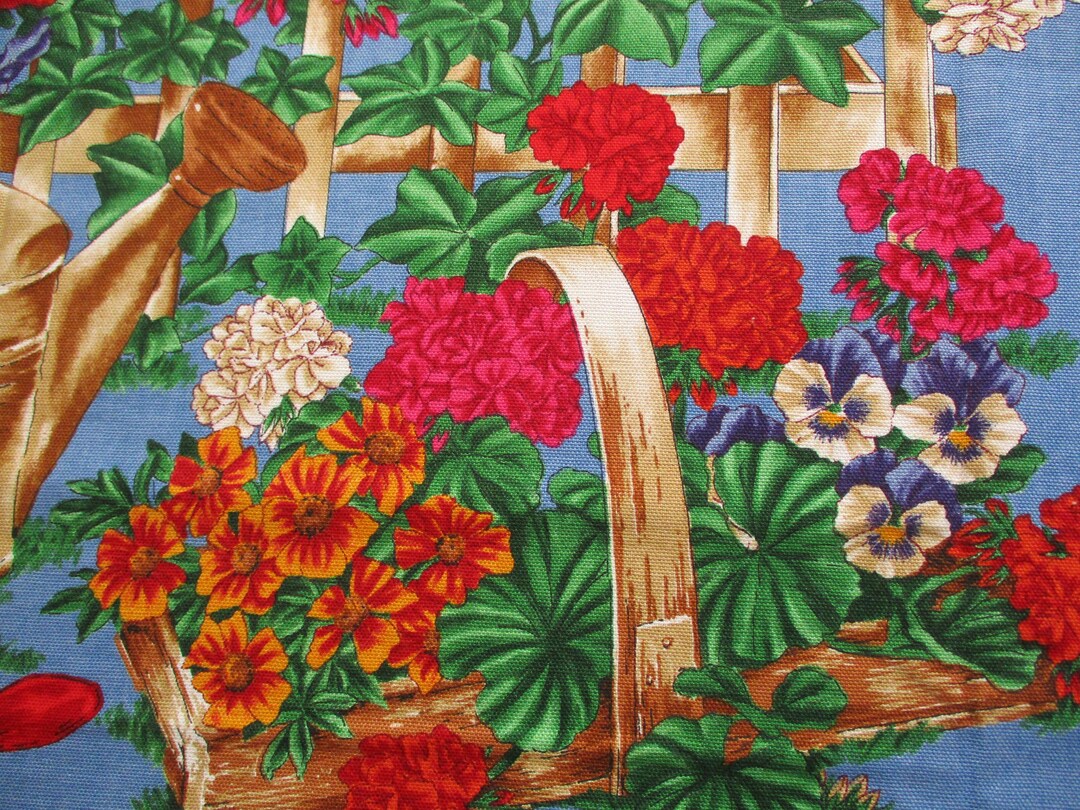 Joan Messmore Fabric Panel Garden Apron Panel Fabric Joan Messmore ...