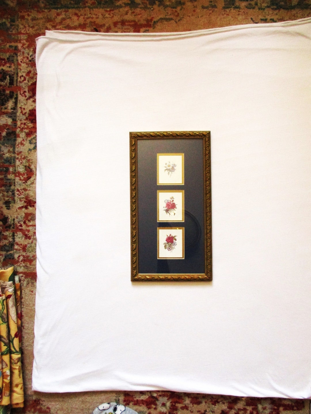 Framed Flower Art Vintage Floral Art Prints Framed Botanic Art Floral ...