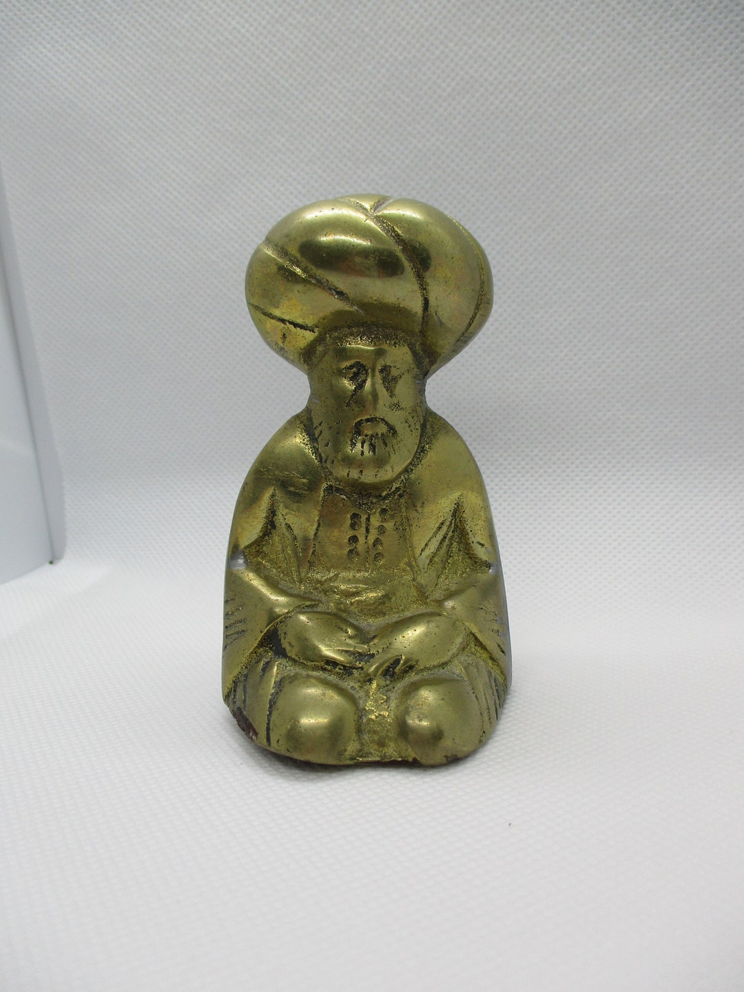 Brass Baba Nanak Vintage Metal Sikh Figurine Brass Man in - Etsy