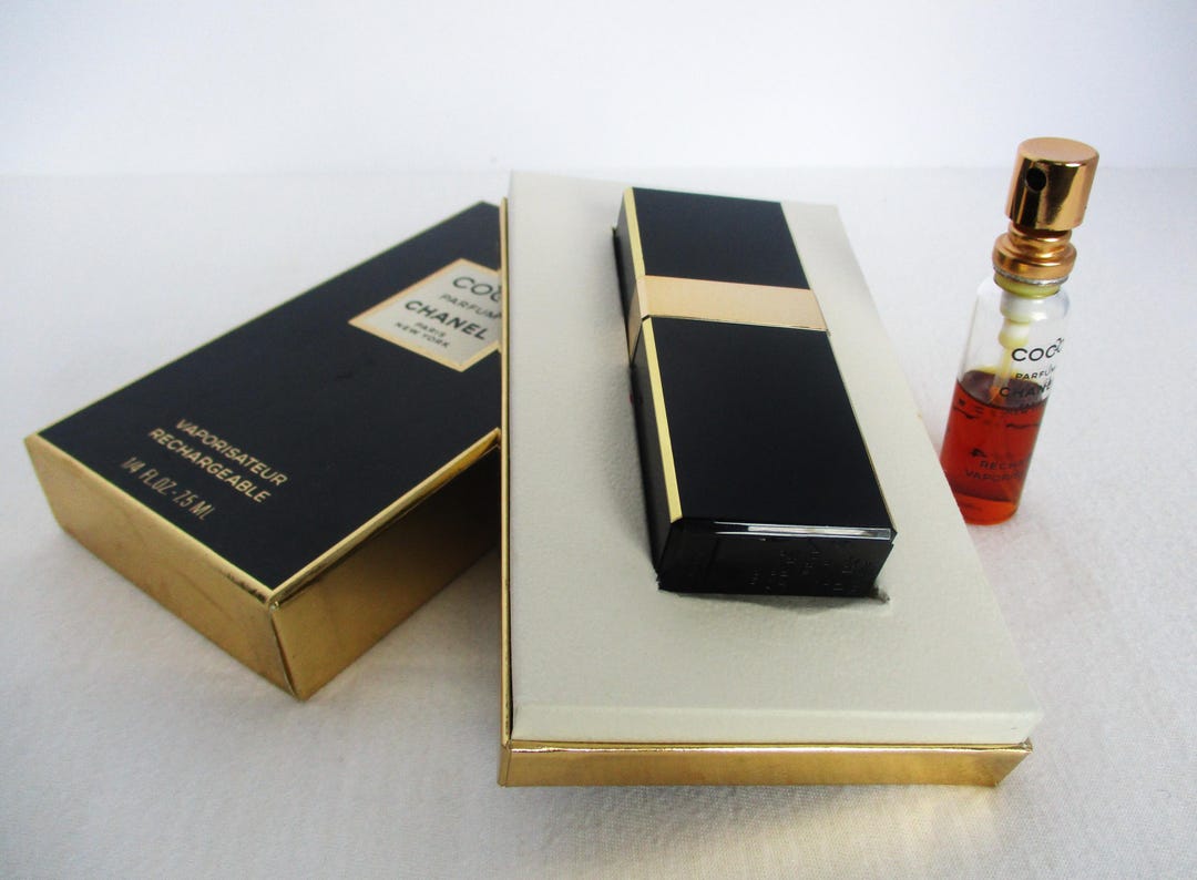 Vintage Coco Chanel Perfume Atomizer Vaporisateur Rare Travel Size ...