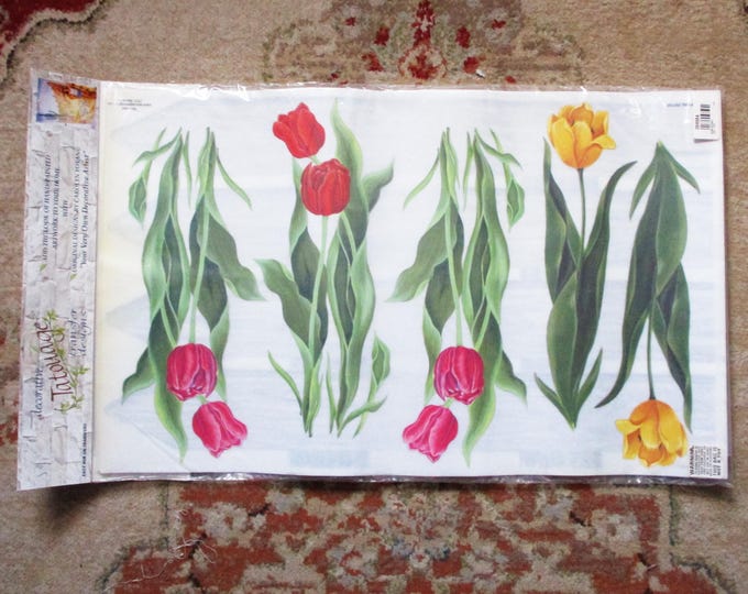 10 Designs Set Tatouage Dry Rub Transfers Carolyn Yovan Flowers Picket ...