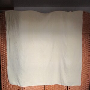 Vintage Damask Tablecloth Rectangle 78x52 Light Yellow Tablecloth - Etsy