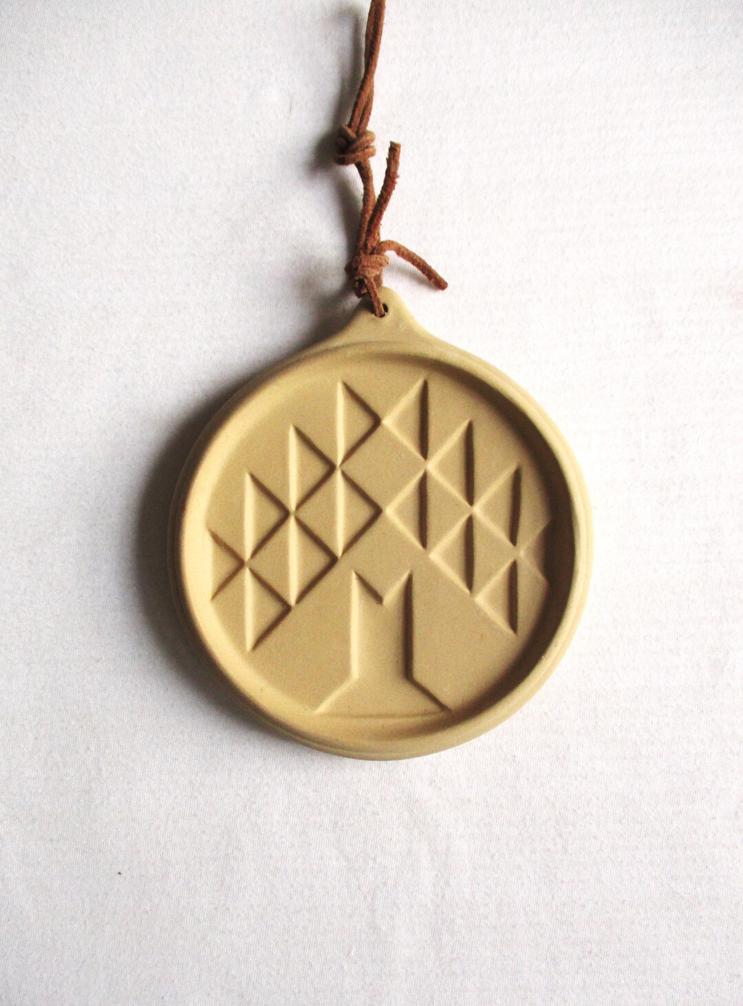 Amish Quilt Tree Cookie Mold: Museum of American Folk Art Ceramic - Etsy