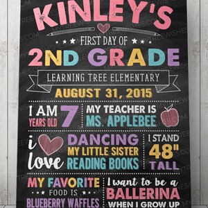 Mermaid First Day of School Sign - 1st Day of School Sign - Back to ...