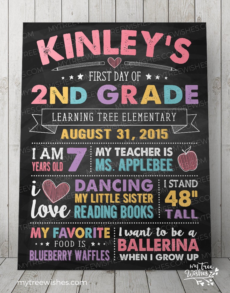Mermaid First Day of School Sign - 1st Day of School Sign - Back to ...