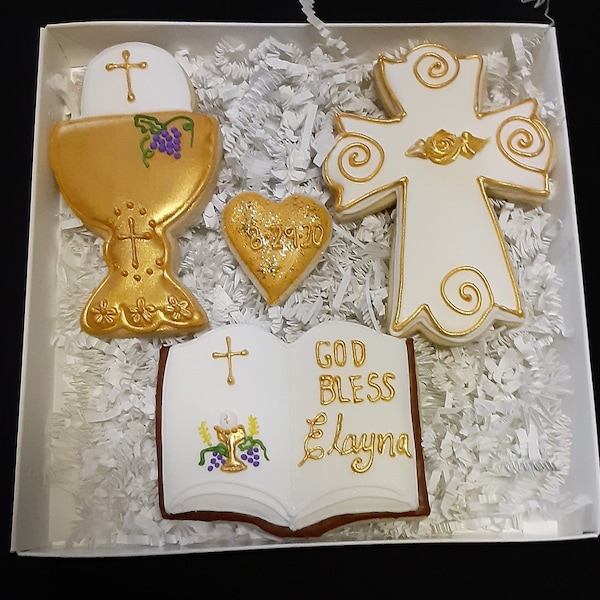 Communion Cookies - Etsy
