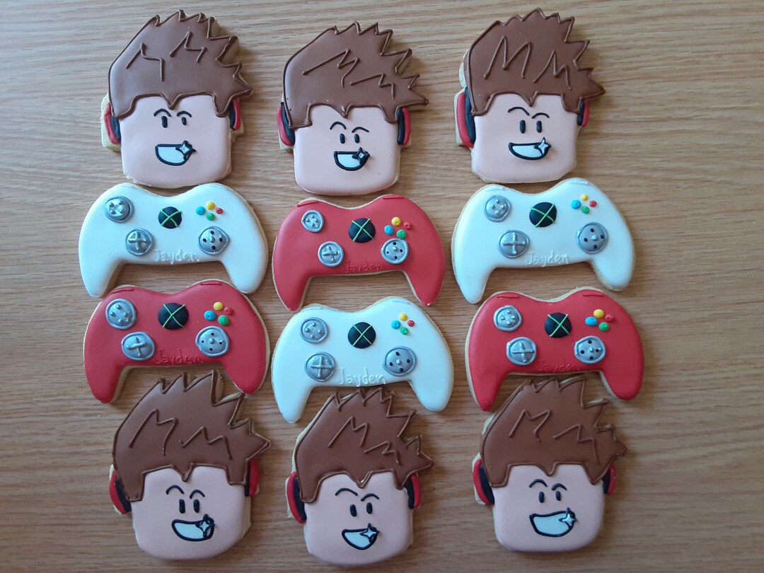 Video Game and Video Controller Cookies/gift/favors - Etsy