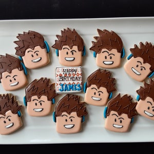 Video Game Themed Cookie Gift/party Favors/birthday - Etsy