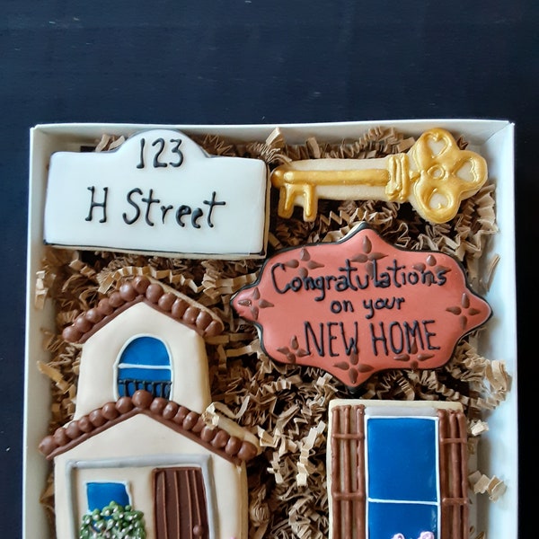 New Home Cookies - Etsy