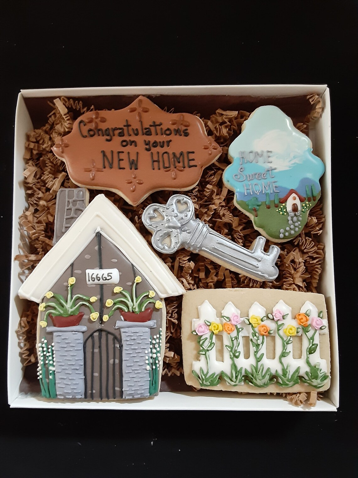 New Home Congratulation Cookie Gift - Etsy