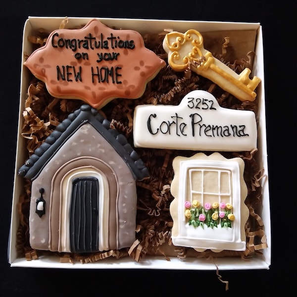 New Home Cookies - Etsy