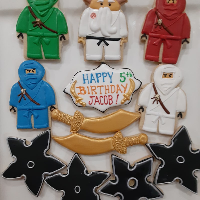 Ninja Turtle Cookies - Etsy