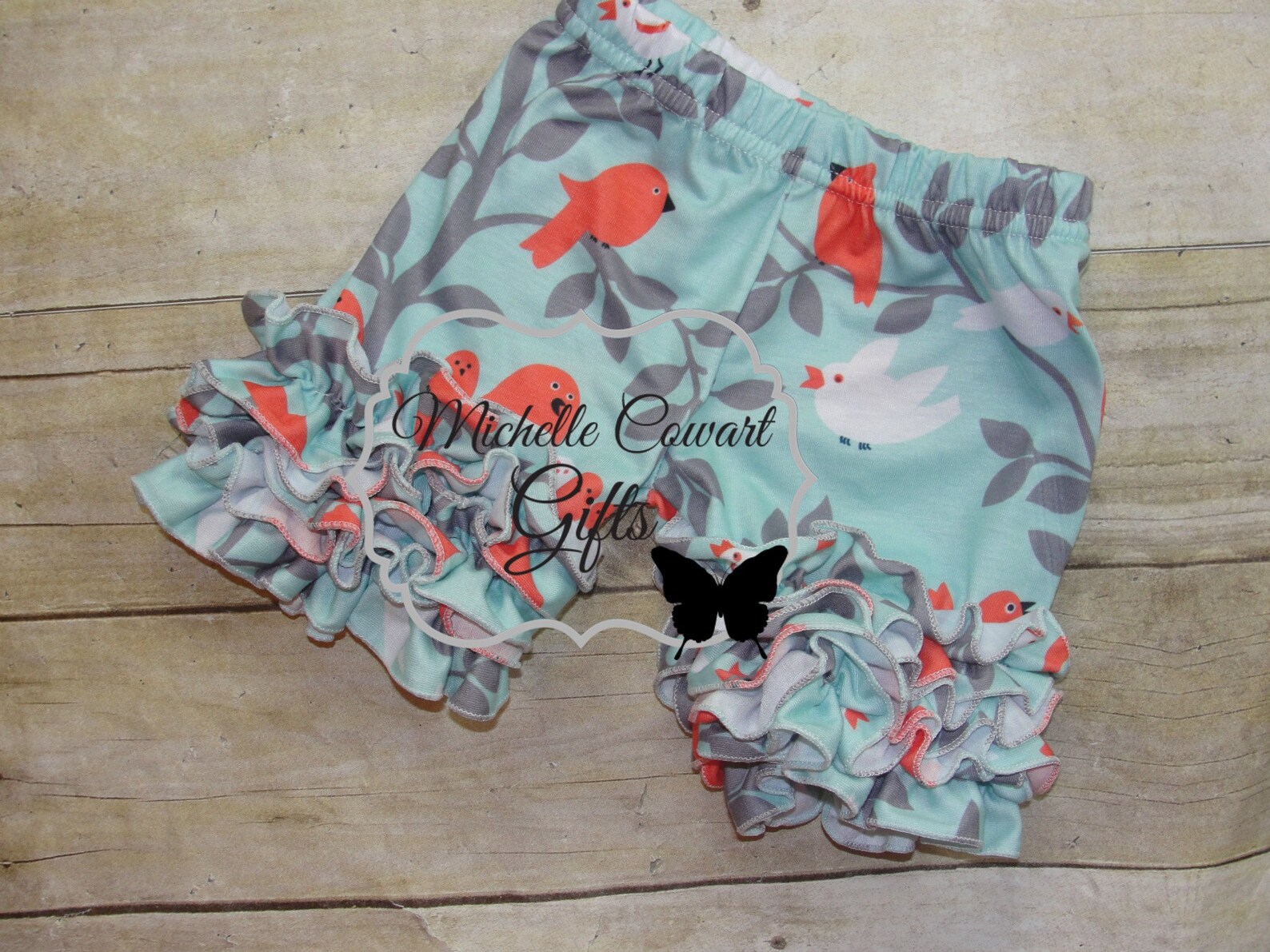 Girls Shorts, Icing Shorts Ruffle Short RTS Size 12M 18M 24M 2T 3T 4T ...