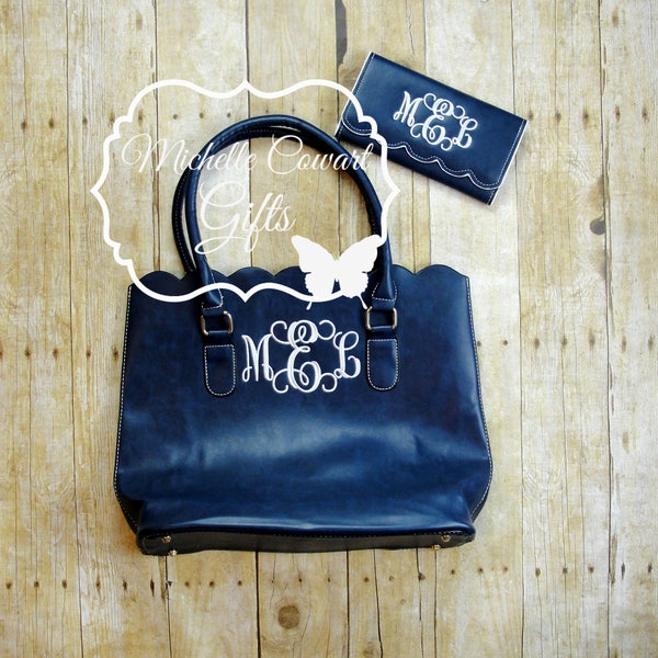 Monogram Purse - Etsy