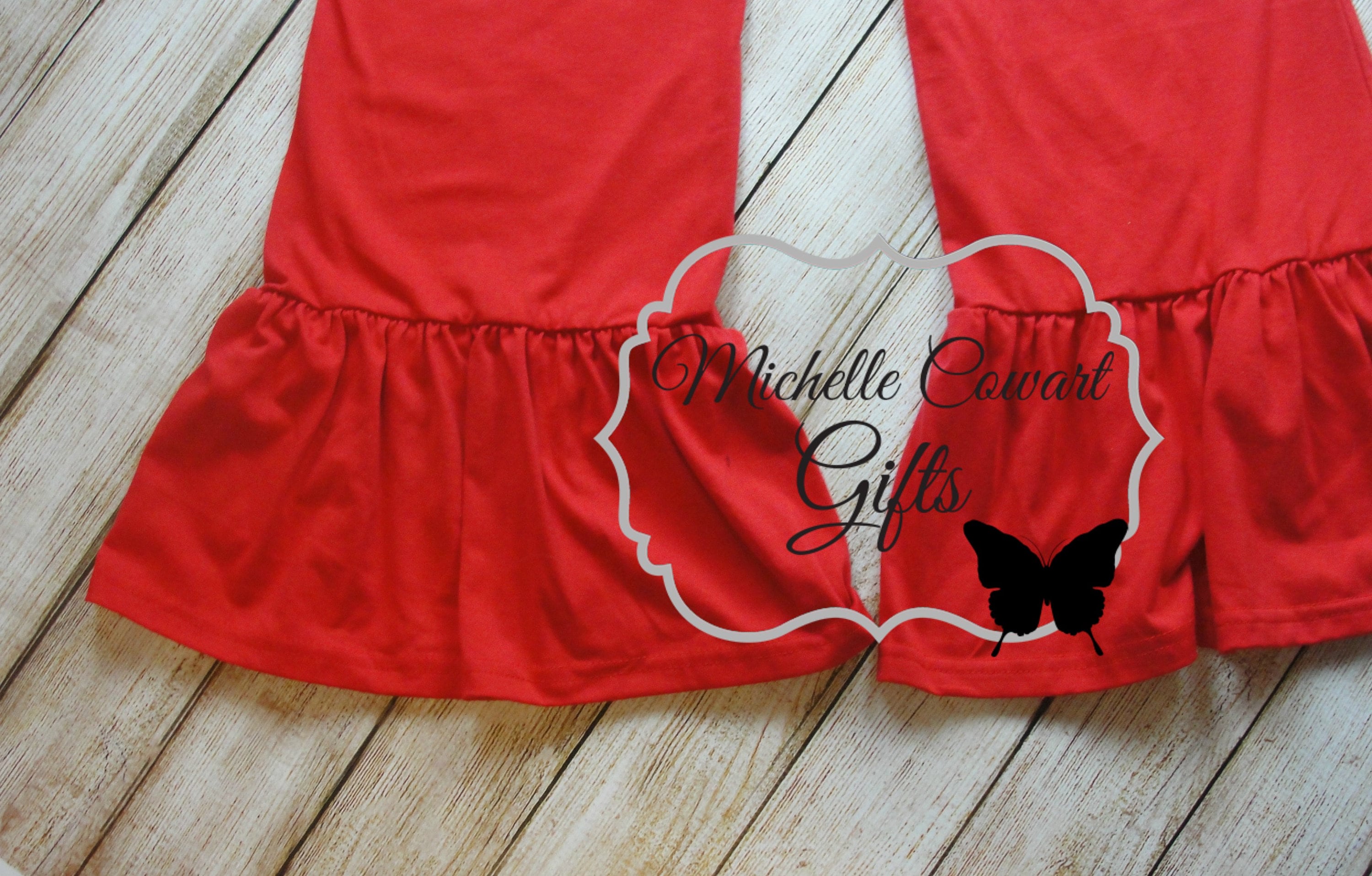 Women Ruffle Pants Ladies Juniors Navy Black Gray Wine Red | Etsy