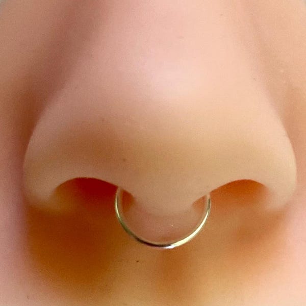 Faux Septum Ring - Etsy