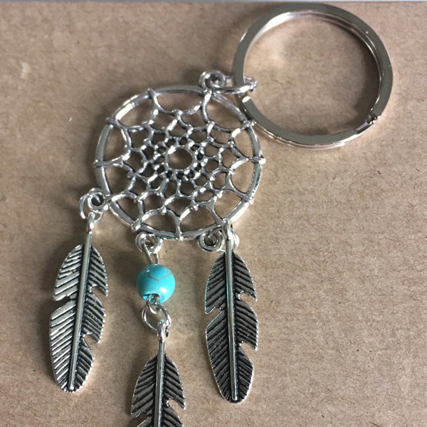 Dreamcatcher Keychain - Etsy