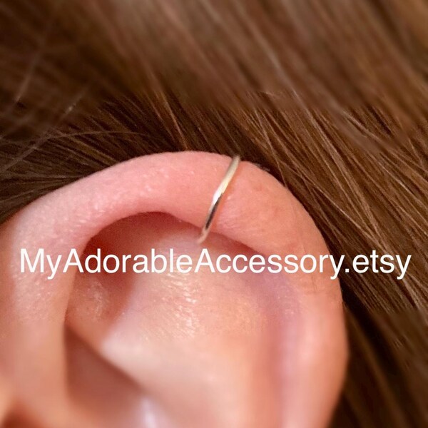 Fake Cartilage Earring - Etsy