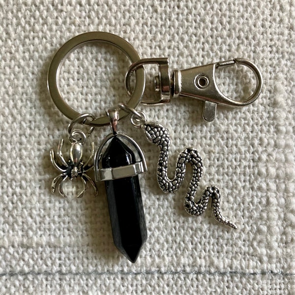 Snake Keychain - Etsy