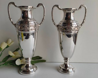 Silver Plated Vases - Etsy