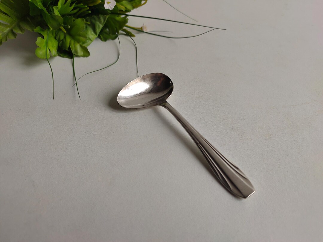 French Antique Sauce Ladle, Small Silver Plated Serving Spoon, Joseph ...