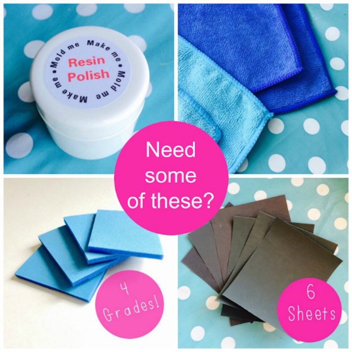 Resin Kit Wet Dry Sanding Paper All Grades MM63 - Etsy UK