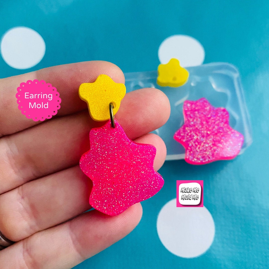 35mm Mini Splat Attack Deluxe Dangle Mold Bijoux en résine EM532 ccc T ...