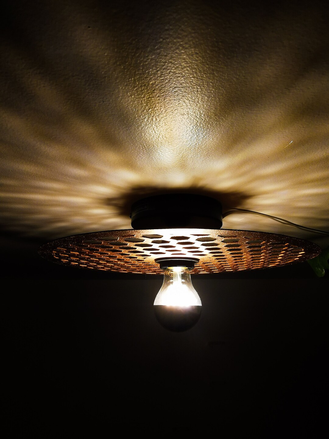 Copper Ceiling Lamp HIVE Ceiling Lamp Lighting Leewalia Interior ...