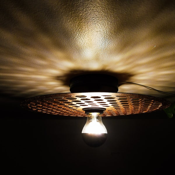 Copper Ceiling Lamp - Etsy