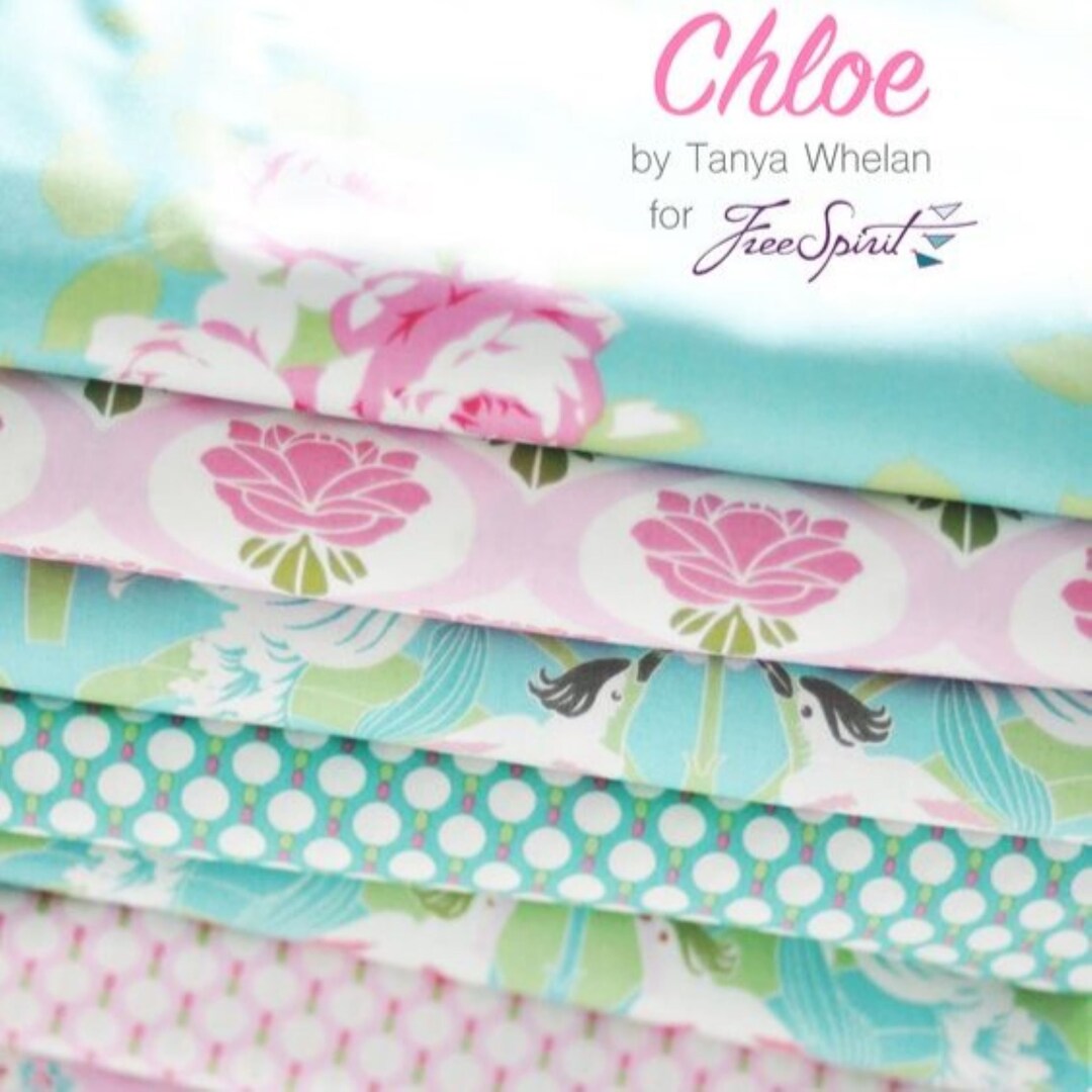 OOP Tanya Whelan chloe for Free Spirit Fabrics Layer Cake or Rose Vine ...