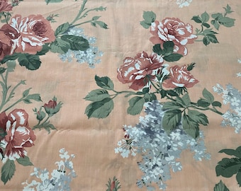 Floral Chintz Fabric - Etsy